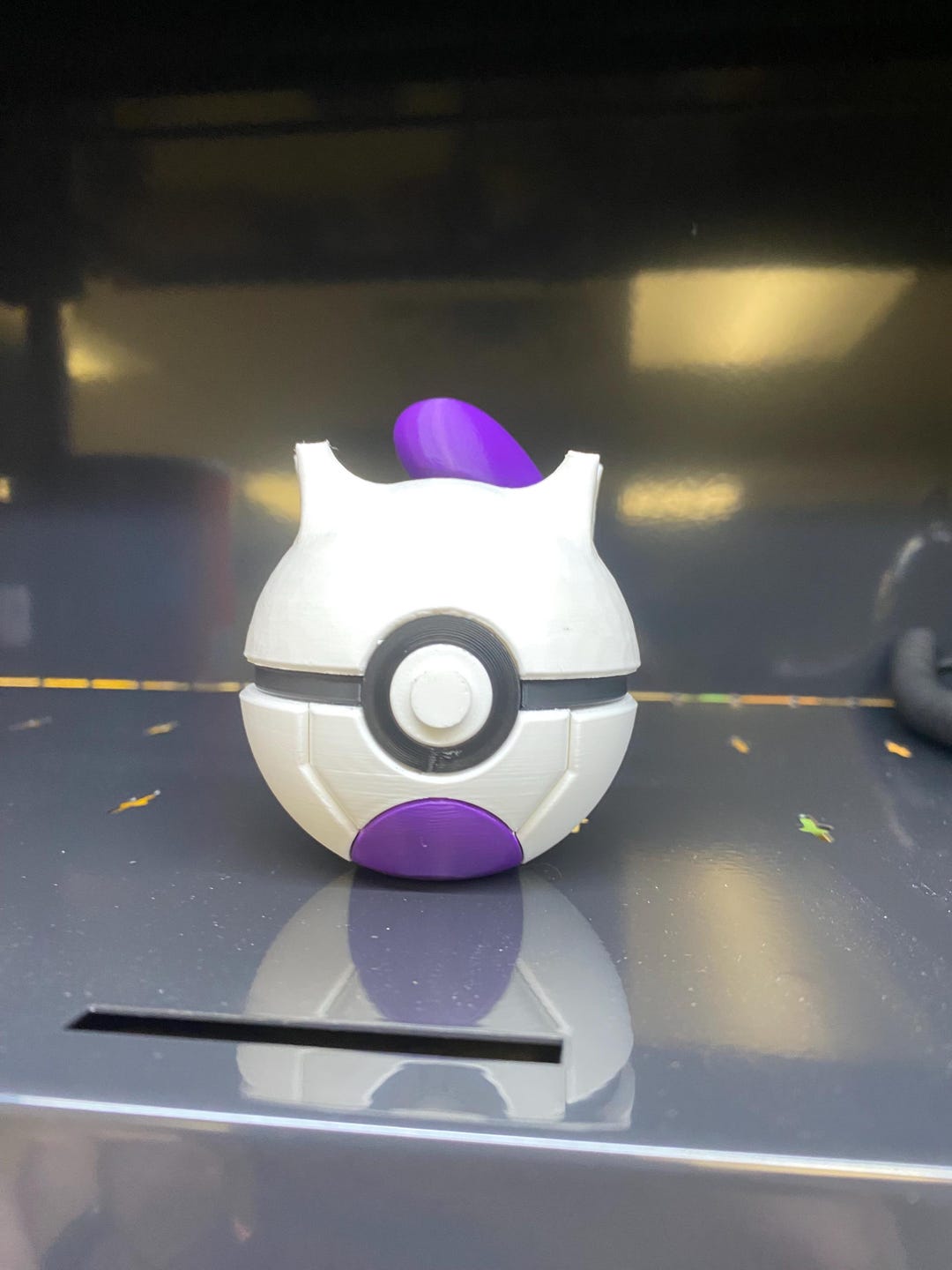 3D Printed Mewtwo Pokeball - Etsy
