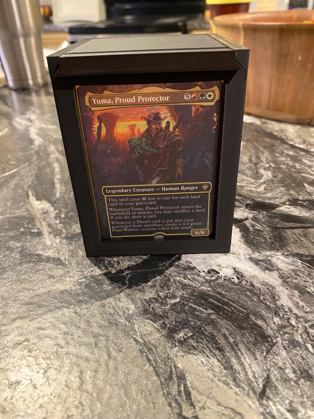 3D Printed Magic the Gathering Deck Box With Commander Display - Etsy