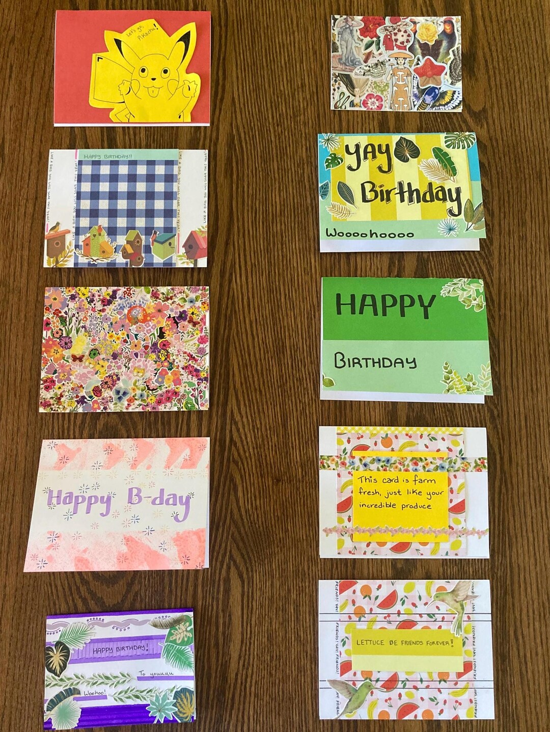 Pack of 10 Made to Order Cards - Etsy