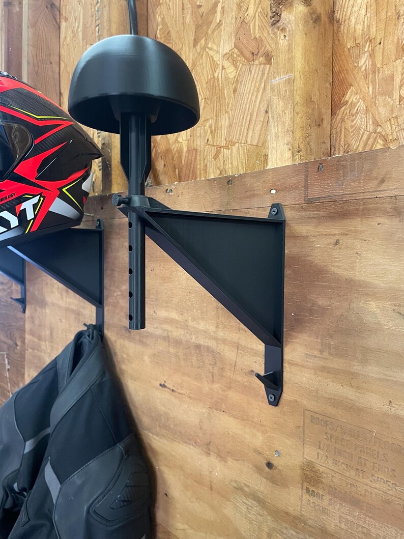 Motorcycle Helmet & Jacket Hanger Mount Display Storage - Etsy