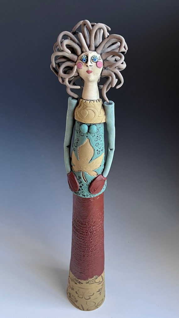Clay Sculptures Of Women
