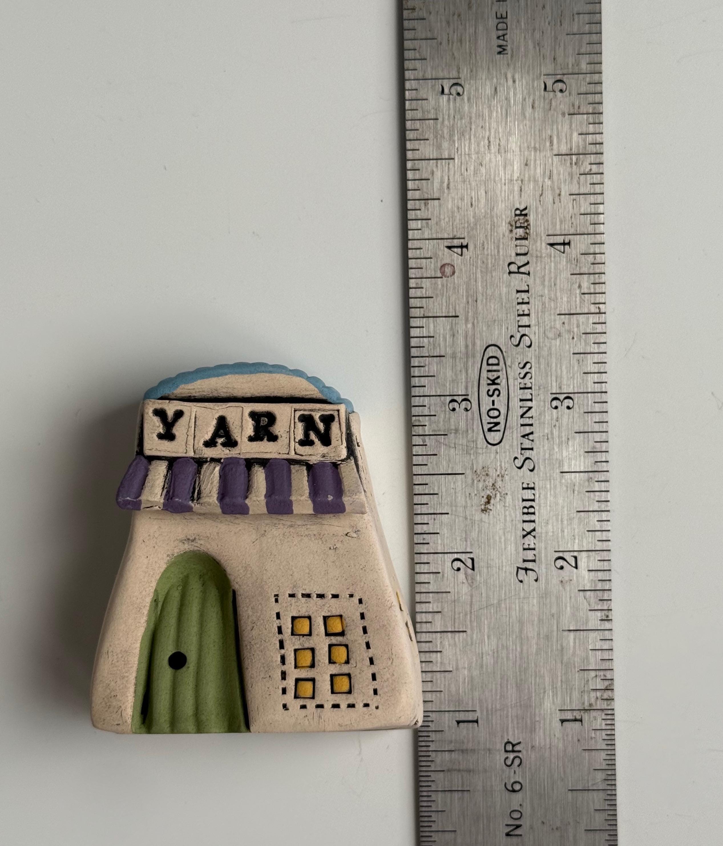 Handbuilt Ceramic House Sculpture: Tiny House, Small Structure, Hand ...