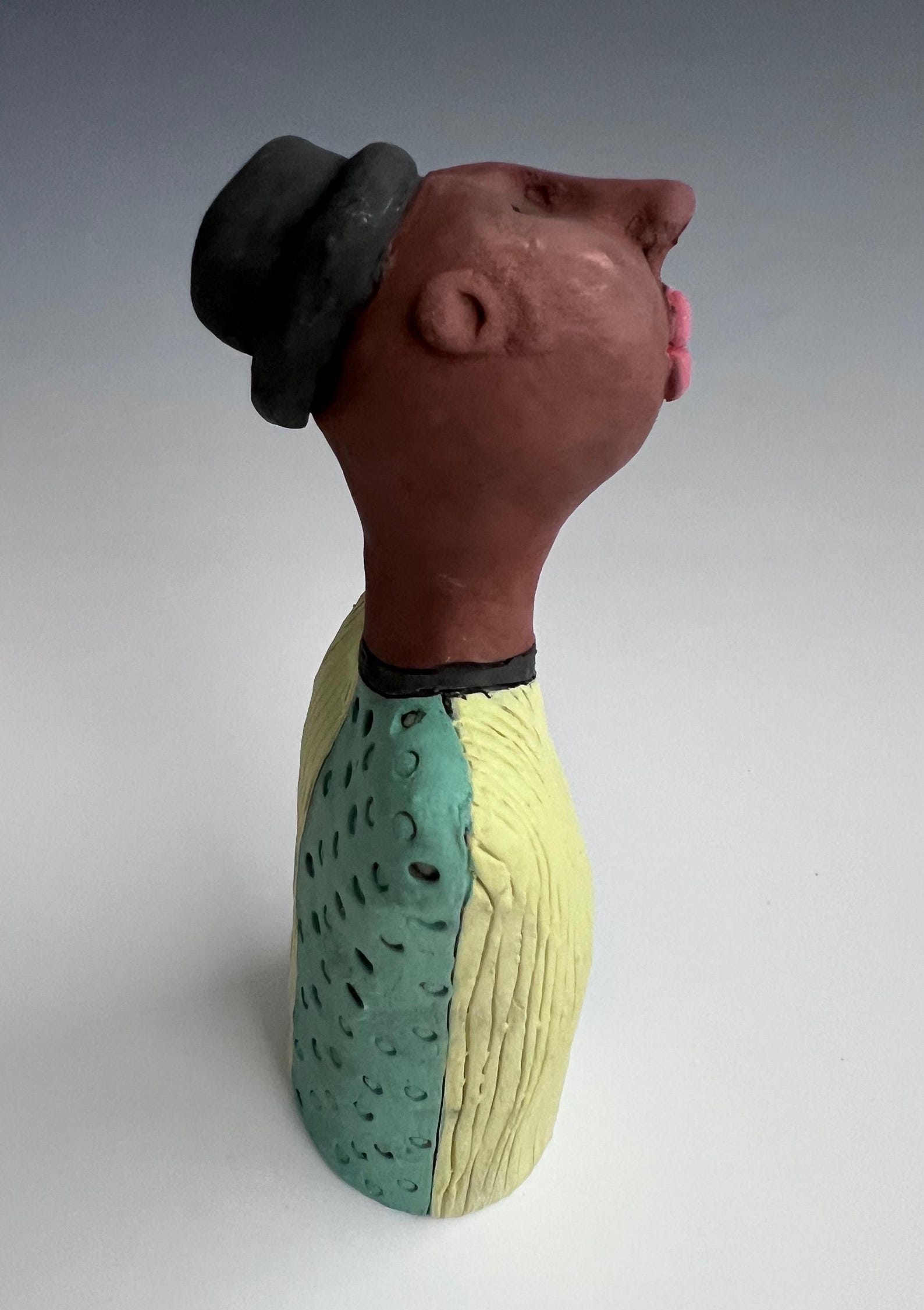 Handmade Clay Sculpture: Unique Ceramic Figure, "ragtag Bunch" - Etsy