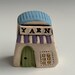 Handbuilt Ceramic House Sculpture: Tiny House, Small Structure, Hand ...
