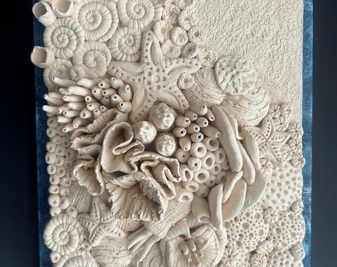 BARNACLE WALL PLAQUE, Barnacle Clay Wall Plaque, Clay Barnacles ...
