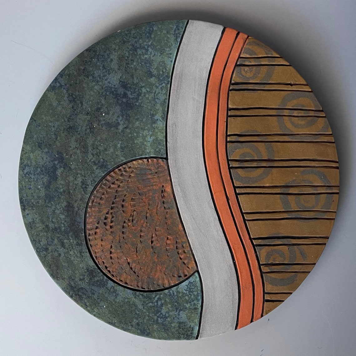 CERAMIC Wall Tile Clay Tile Wall Tile Tile - Etsy
