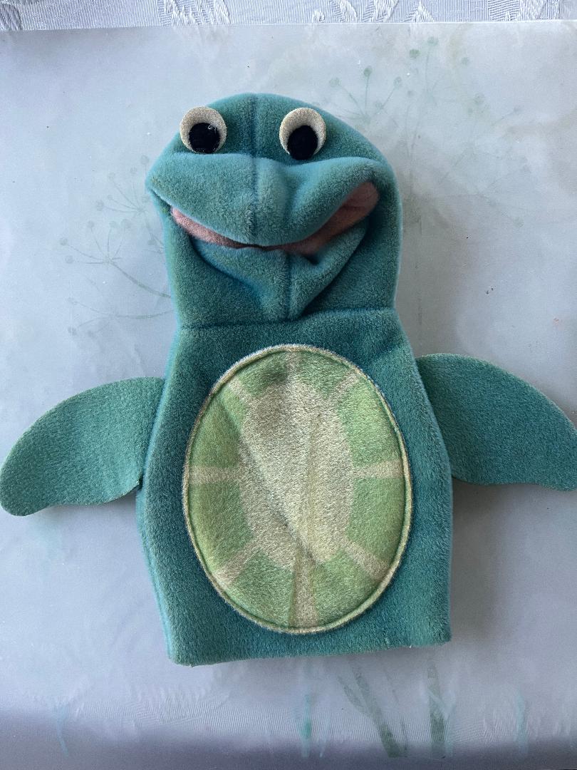 Vintage Pre-disney Baby Einstein Turtle Hand Puppet. Made in USA. - Etsy