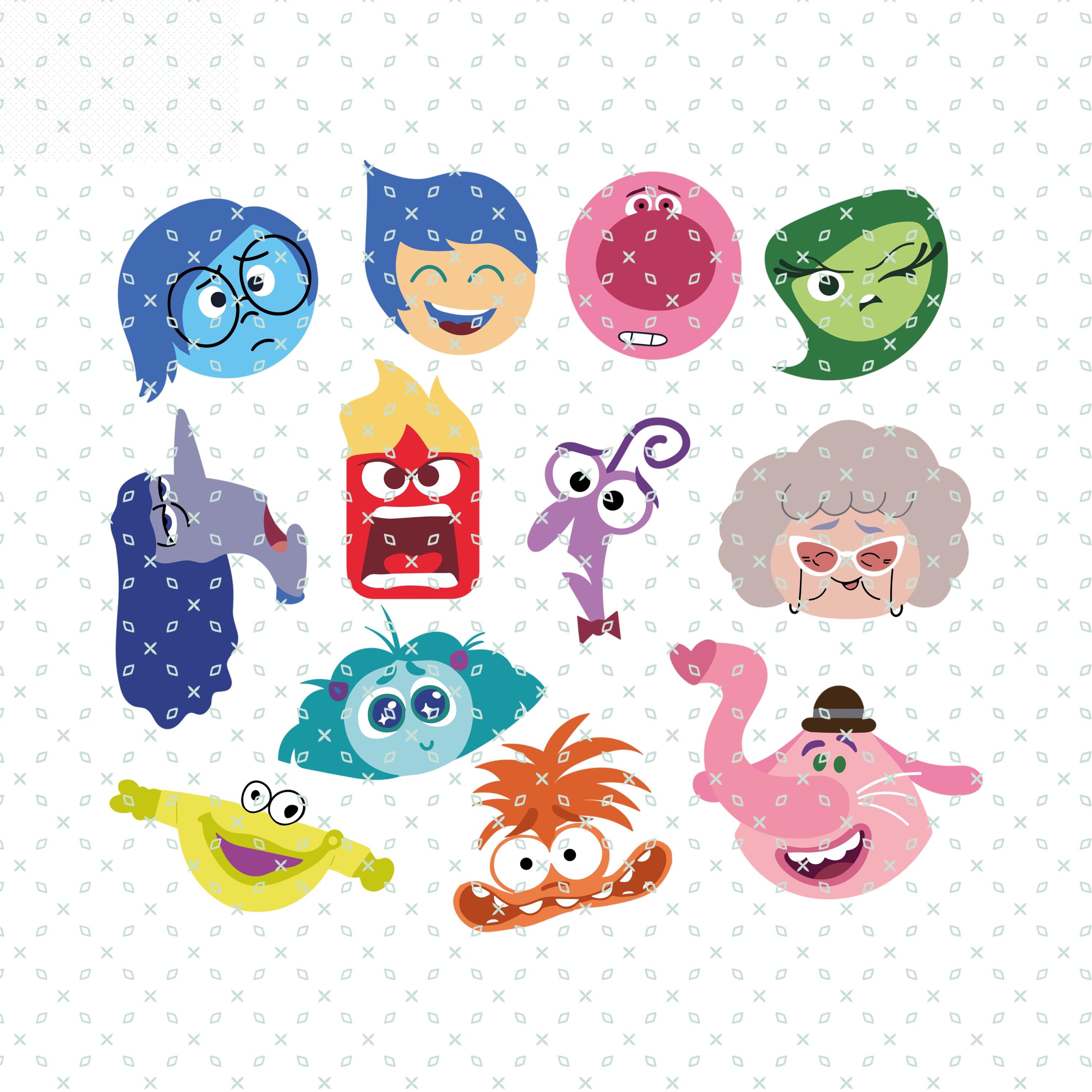 Inside Out, Inside Out Png, Inside Out Svg,inside Out 2 Character ...