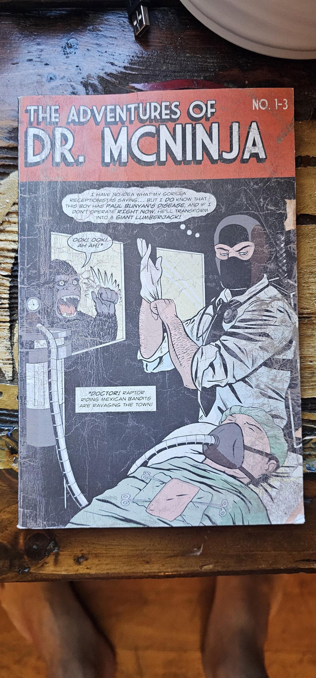 The Adventures of Dr. Mcninja #1-3 - Signed With Sketch by Chris ...