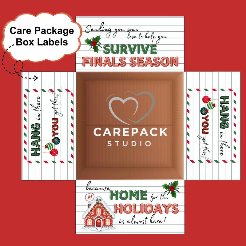Final Exam Care Boxes - Etsy