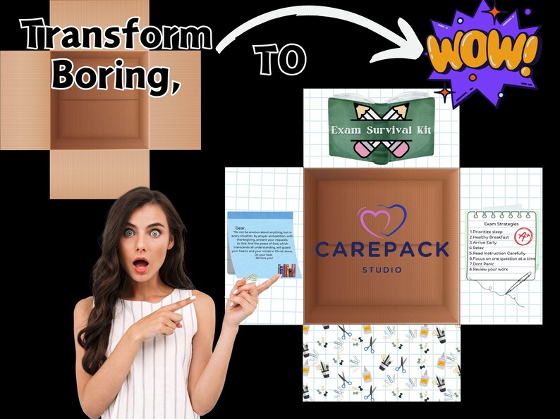 College Exam Survival Kit Labels Instant Download, Printable Decoration ...