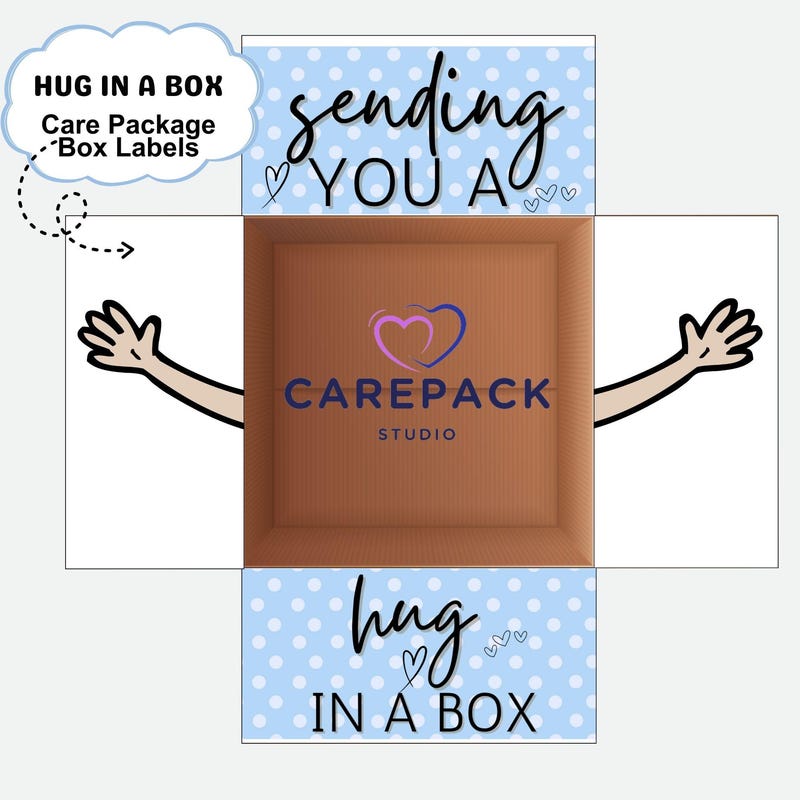 Hug in a Box - Etsy