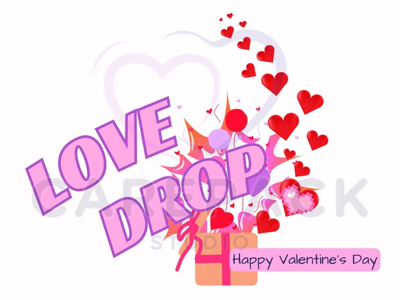 Surprise Care Package Valentines Day Label, College Student, Military ...