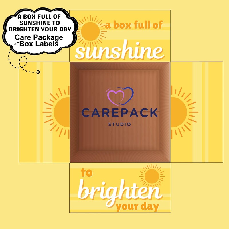Sunshine Box Printable - Etsy