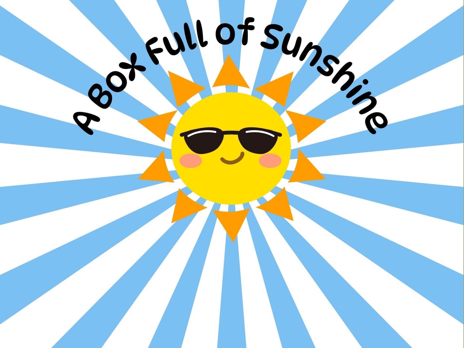 Care Package Label for Encouragement, Printable Decoration for Box ...