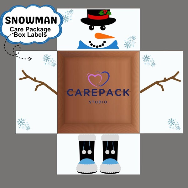 Snowman Boxes - Etsy