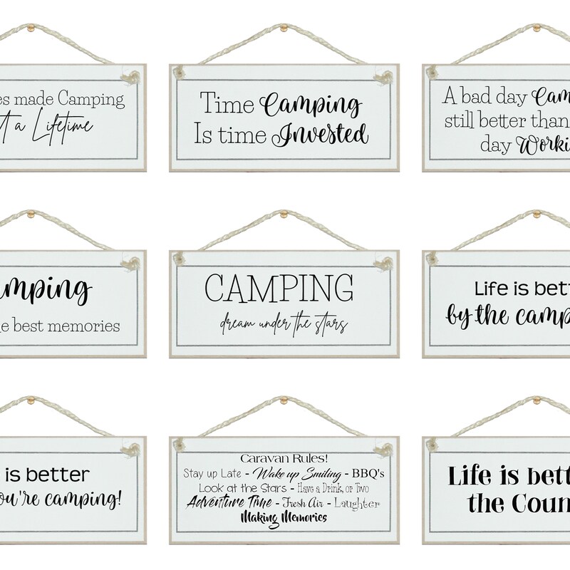 Caravan Signs - Etsy UK