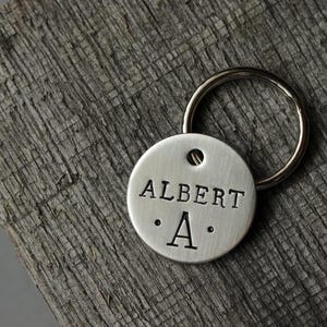 Initial Dog ID Tag for Pet - Monogram - Vintage Antique Flair - Etsy Canada