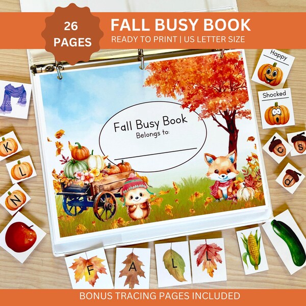 Busy Book - Etsy