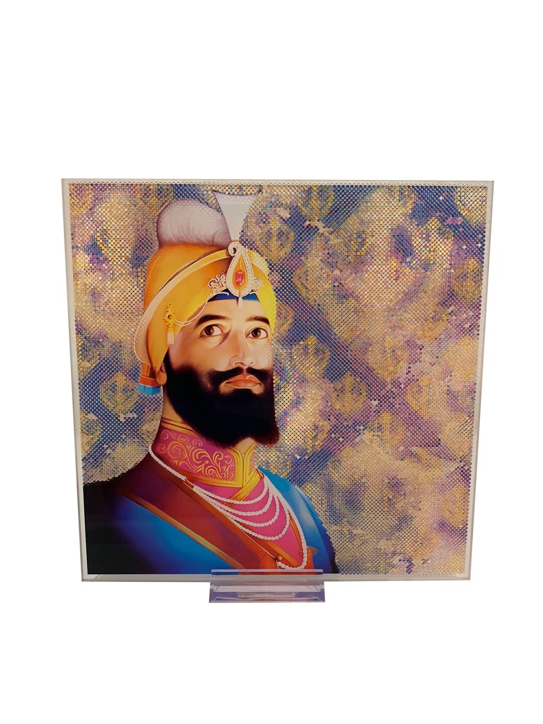 Glint World Three-dimensional (3D) Sikhism Artwork on Acrylic – Guru ...