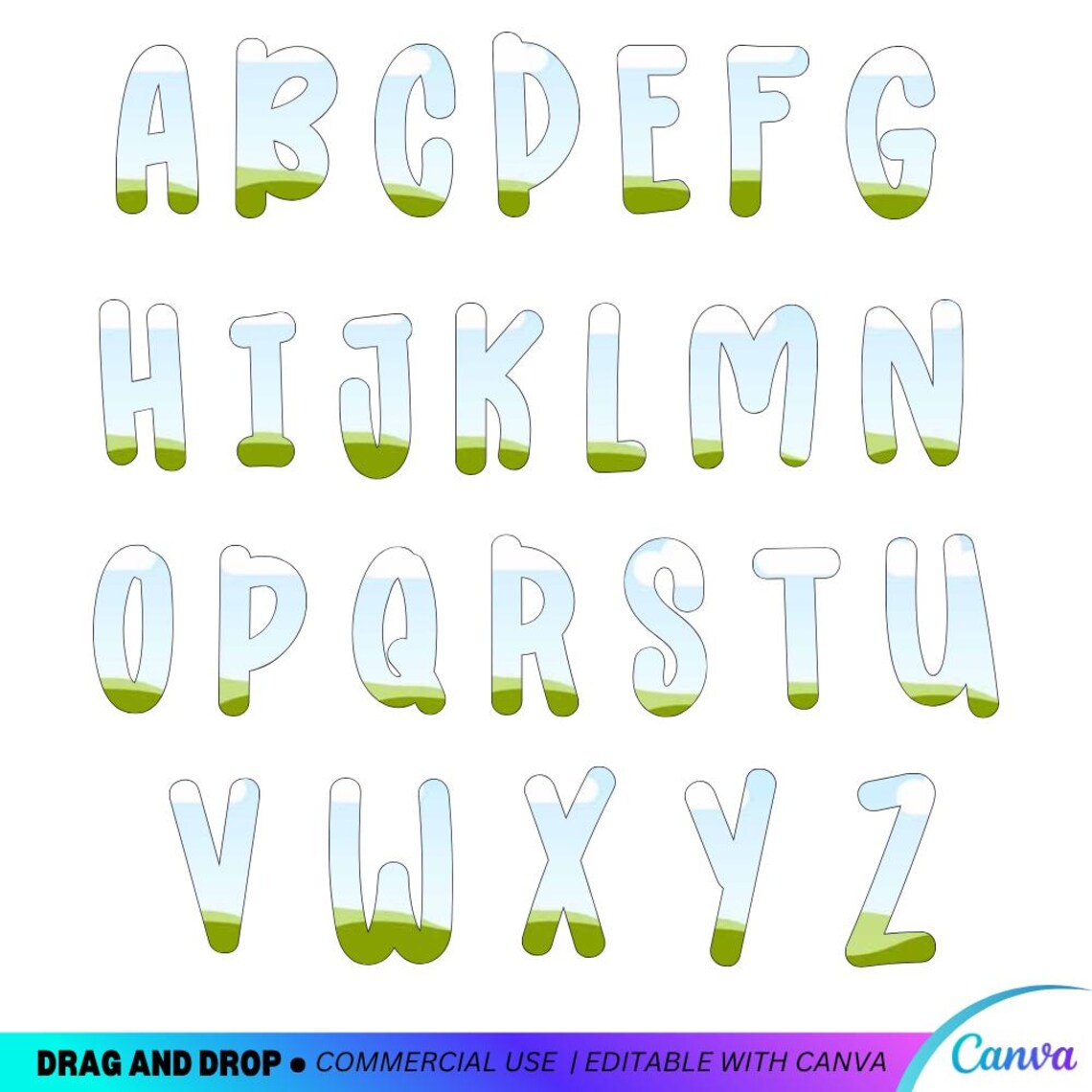 Preppy Canva Fonts Handwriting, Canva Alpha Doodle Frames , Canva ...