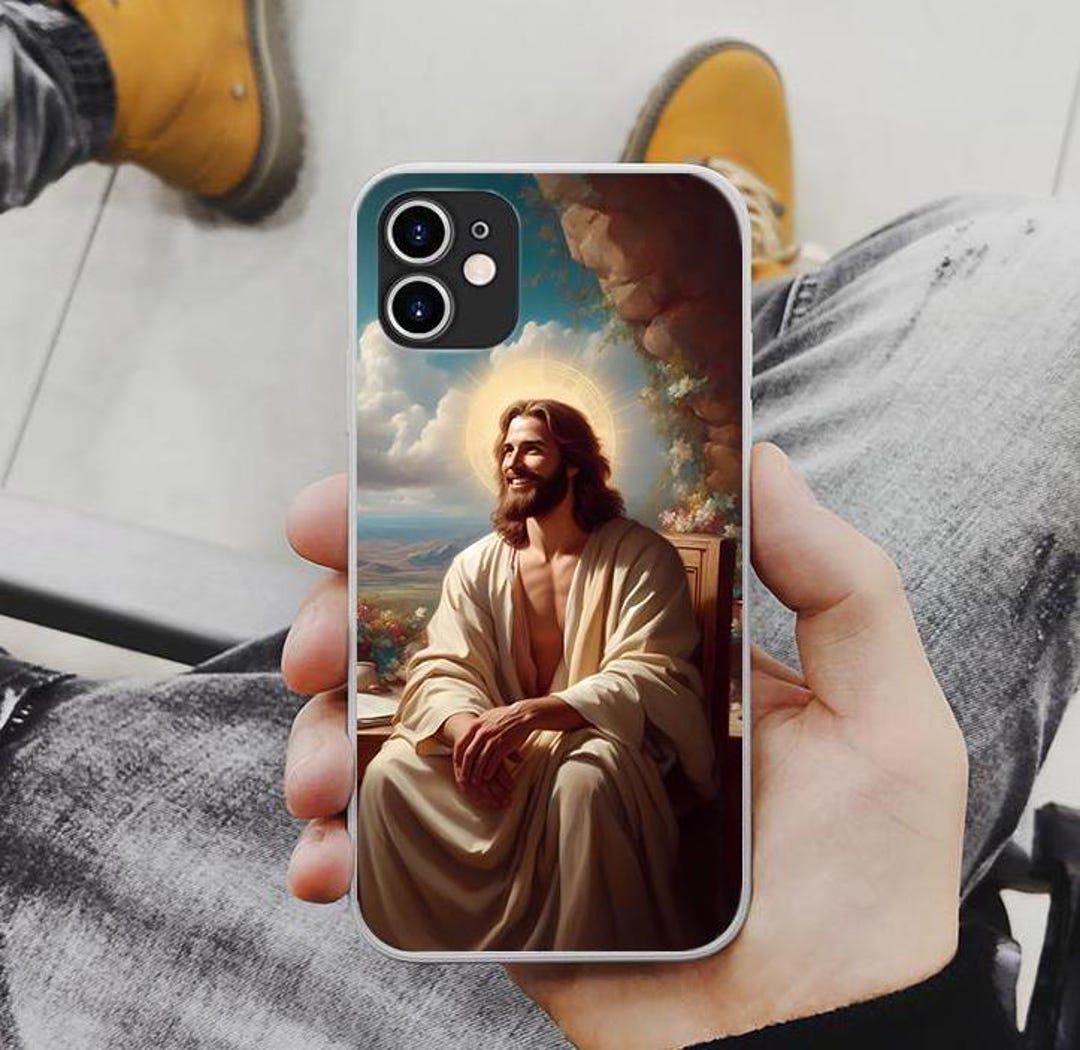 Digital File / Inspirational Jesus Flexi Case, Beautiful Faith Phone ...