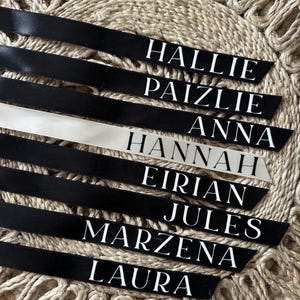Wedding Ribbon - Place Names - Etsy