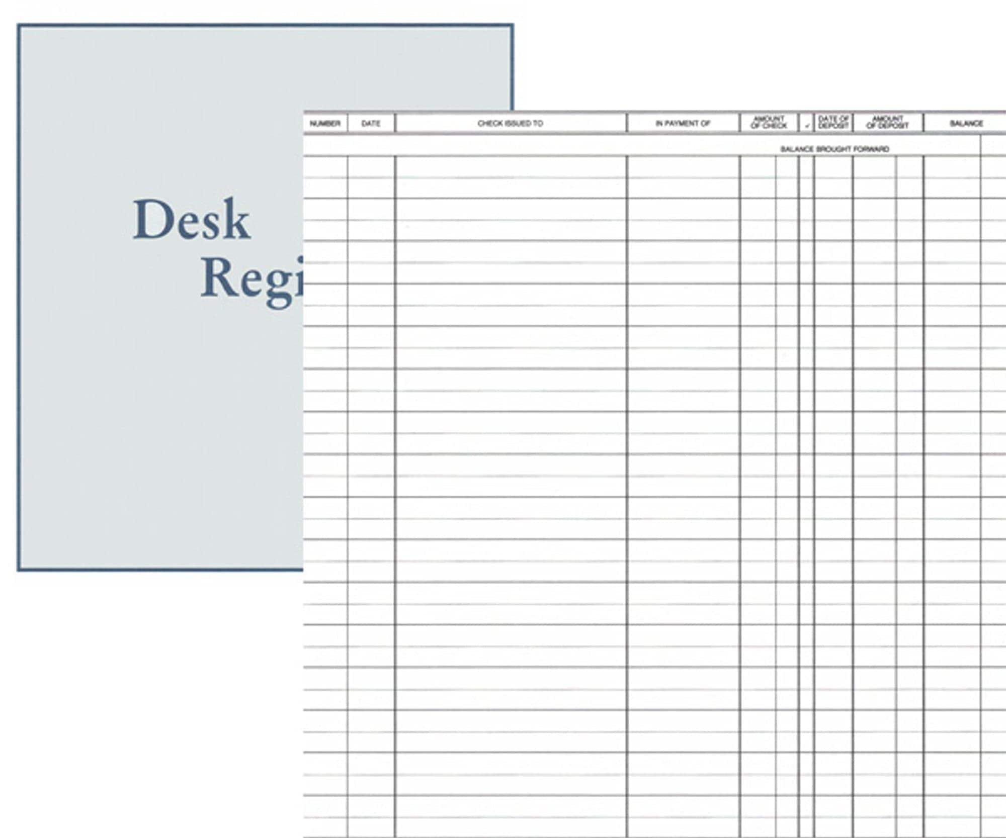 Executive Deskbook Desk Registers Fits Business and Desk Folders set of ...