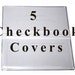 5 Clear DIY Checkbook Covers Vinyl Check Covers Embroidery | Etsy