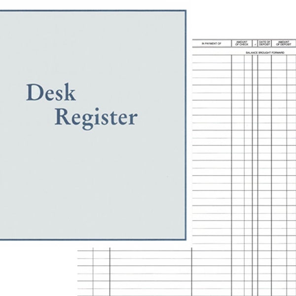 Desk Register - Etsy