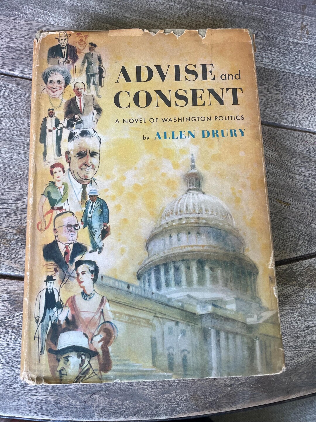 Advise and Consent A Novel of Washington Politics - Etsy