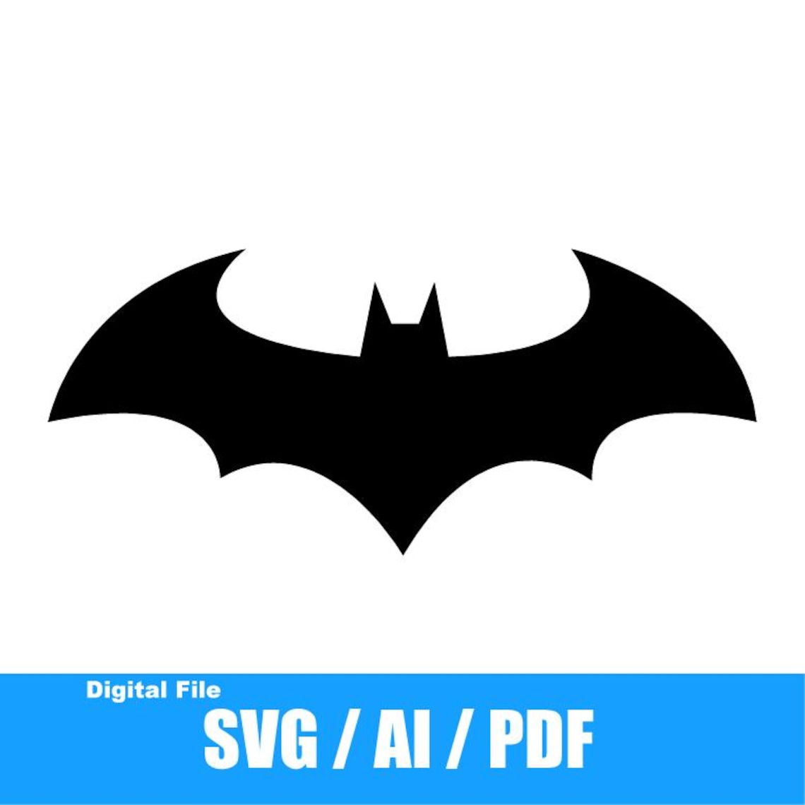 BAT Symbol/logo/decal/stickers File (svg, Png, Ai, Pdf) - Etsy