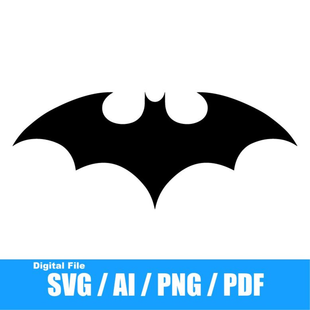 HUSH BAT Symbol/logo/decal/stickers File (svg, Png, Ai, Pdf) - Etsy