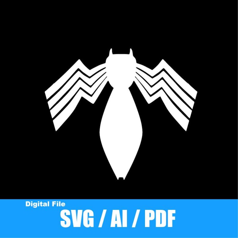 Spider Man Symbiote Pattern - Etsy