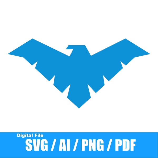 Nightwing Logo Files - Etsy