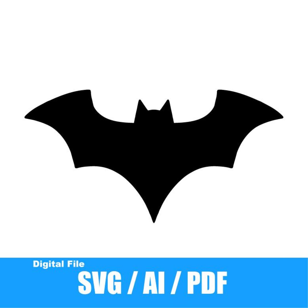 NEW 52 BATMAN Logo/decal/stickers File svg, Png, Ai, Pdf - Etsy