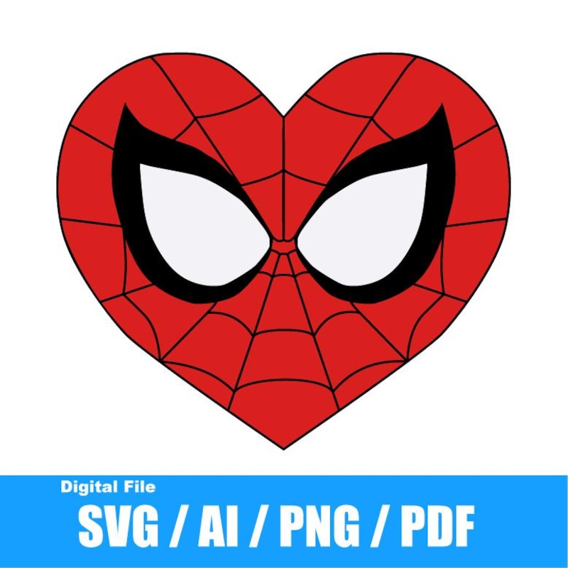 Spiderman Symbol Stickers - Etsy