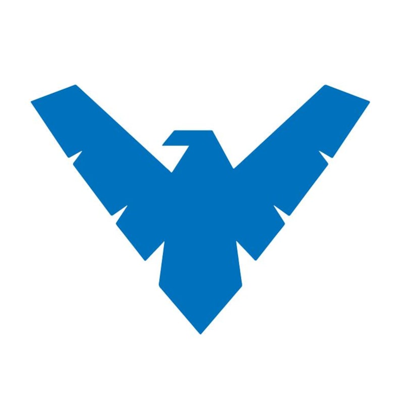 NIGHTWING Bird Symbol/logo/decal/stickers File (svg, Png, Ai, Pdf) - Etsy