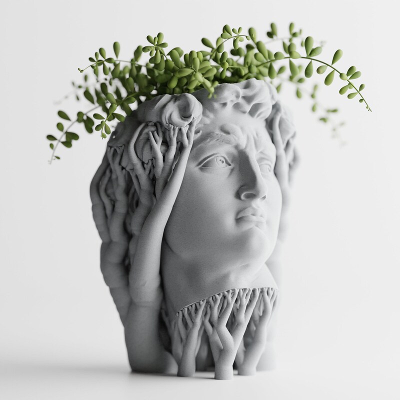 Bust Planter - Etsy