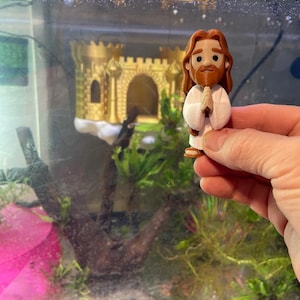 3d-printed Miniature Jesus Figurine – A Modern Symbol of Faith- Pocket ...