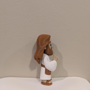 3d-printed Miniature Jesus Figurine – A Modern Symbol of Faith- Pocket ...