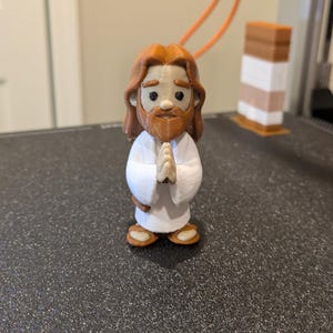3d-printed Miniature Jesus Figurine – A Modern Symbol of Faith- Pocket ...