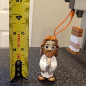 3d-printed Miniature Jesus Figurine – A Modern Symbol of Faith- Pocket ...