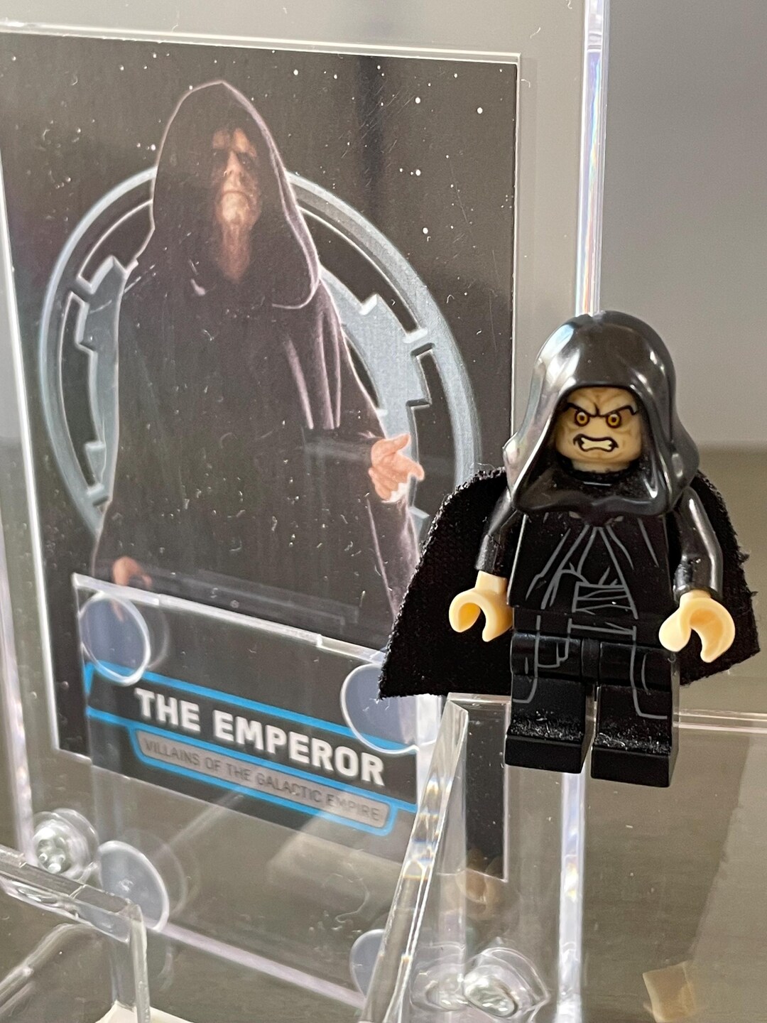 Star Wars the Emperor Custom Display - Etsy