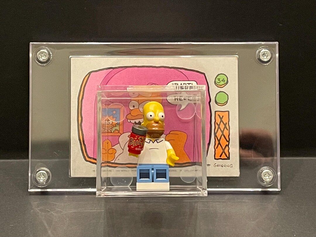 The Simpsons Homer Custom Display - Etsy