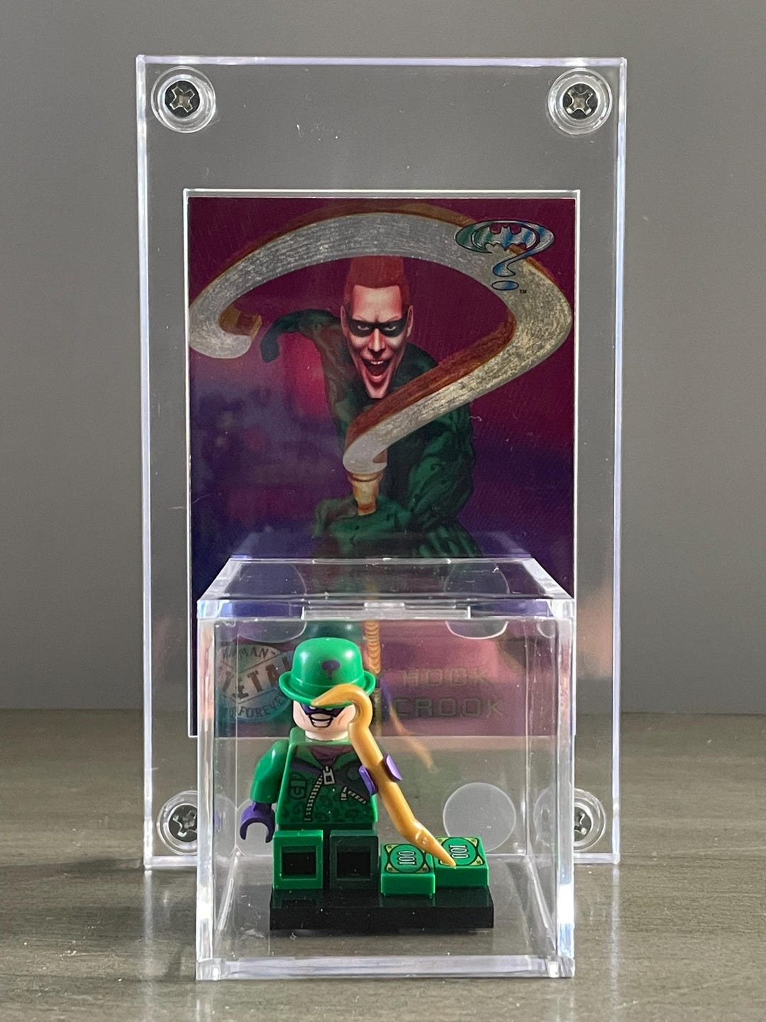 DC the Riddler Custom Display - Etsy