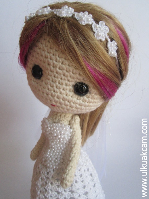 PDF Crochet Wedding Gown Pattern for Deniz Doll Blythe Doll | Etsy