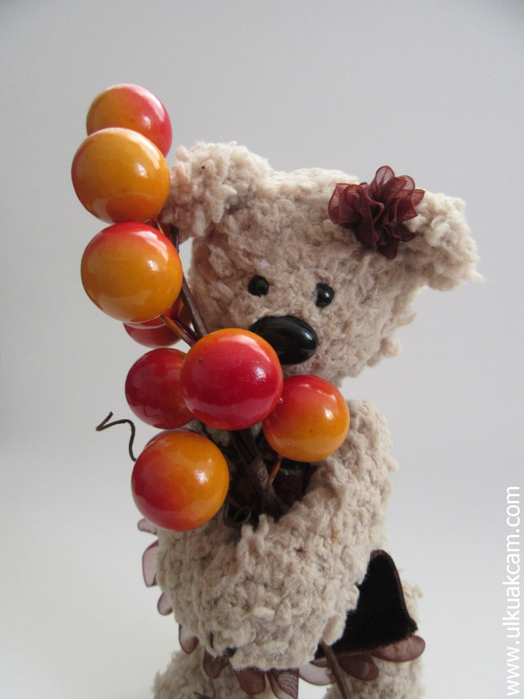 Emily the Teddy Bear - Jointed - Etsy