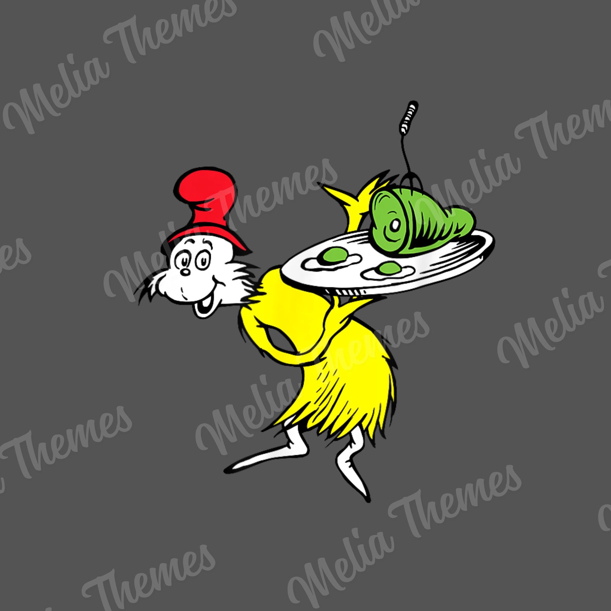 Dr. Seuss Sam-i-am PNG Design – Iconic Merchandise for Fans of Green ...