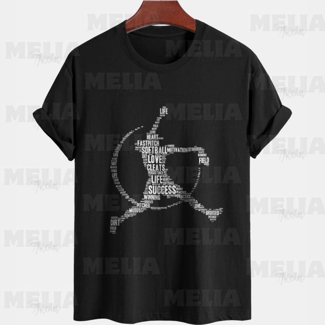 Softball Pitcher T-shirt Design PNG | Fastpitch Softball Digital ...